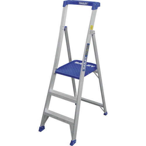 【特長】■天板が広く、天板に乗って作業可能です。■上わく頂部に便利な小物用トレー付きです。【仕様】■最大使用質量(kg)：150■天板高さ(m)：0.85■天板寸法(mm)：400×500■踏ざん踏面幅(mm)：75■収納時全長(m)：1....