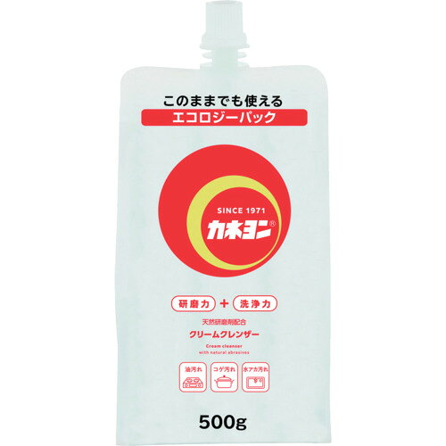 【特長】■研磨力と洗浄力の相乗効果で落ちにくいガンコな汚れをしっかり落とします。【仕様】■容量(g)：500■容量(kg)：0.5■希釈倍率(倍)：1