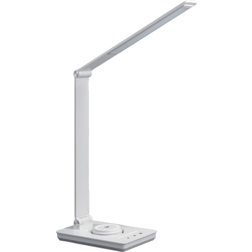 【特長】■ワイヤレス給電「Qi2」付きデスクライトです。■超低照度のナイトモード搭載でベットサイドにも最適です。■明るさを調節できる調光機能付きです。■光のチラつきを抑えたフリッカーレスです。■広範囲照射の実用タイプ（JIS-AA形相当）で...