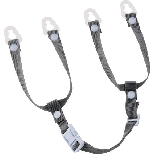 【特長】■セフメット用交換あご耳紐セットです。■ワンタッチ着脱できます。■日焼け跡が付きにくいです。【用途】■ヘルメットのあご耳紐【仕様】■品名：あご耳紐セット■適合機種：タジマセフメットシリーズ■色：グレー■幅(mm)：220■奥行(mm...