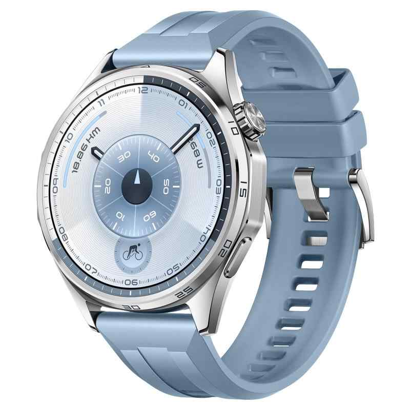 [] 22mm シリコーンバンド Huawei Watch GT6 Pro/GT6/GT 5 Pro/GT 5/GT 4/GT 3/GT 2（46mm）対応 交換ベルト プッシュボタン式クイックリリース 22ミリ通気性スポーツバンド Hua...