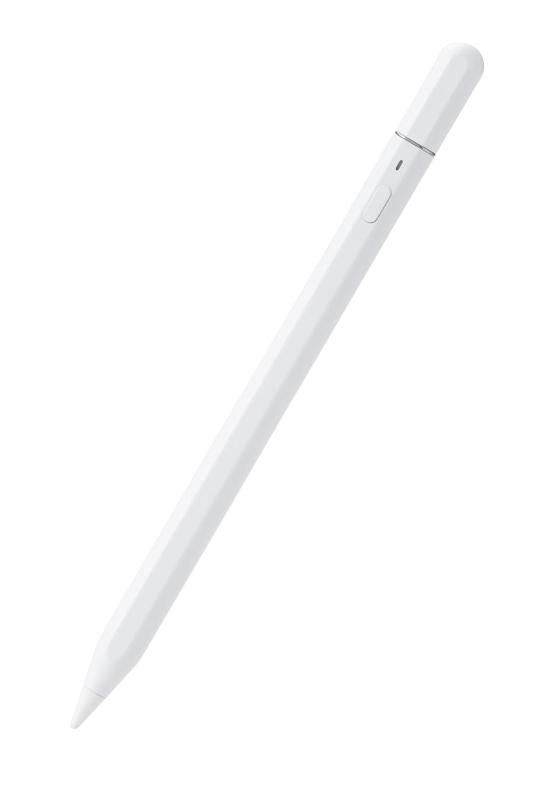 エレコム タッチペン iPad7/8/9/10、iPad Pro 11/12.9/13インチ、Air3/4/5/11・13インチ、mini5/6に対応 iPad専用 ペンシル 急速充電 パームリジェクション 傾き検知 コネクタカバー 20分...