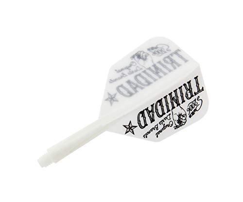 CONDOR Star Small S ホワイト シャフト一体型フライト規格 : コンドルフライト形状 : スモールサイズ : ショートカラー : ホワイト