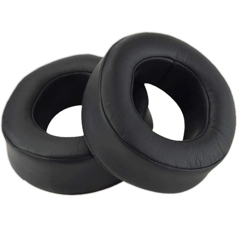 交換用イヤーパッド SONY MDR-DS7500用 本革ラムスキン製 厚型タイプ ー サラウンドヘッドホンDS7500互換 ラムレザー ヘッドホン用パッド イヤークッション