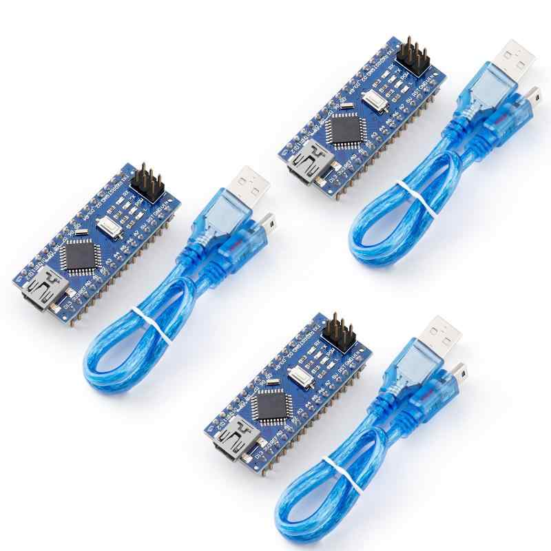 Arduino用 Nanoボード はんだ付け済み CH 340 Nano V3.0互換 USB ケーブル付き(3)はんだ付け済み Nano は FT232 ではなく CH 340 チップを使用しています。最初にドライバーをインストールしてく...
