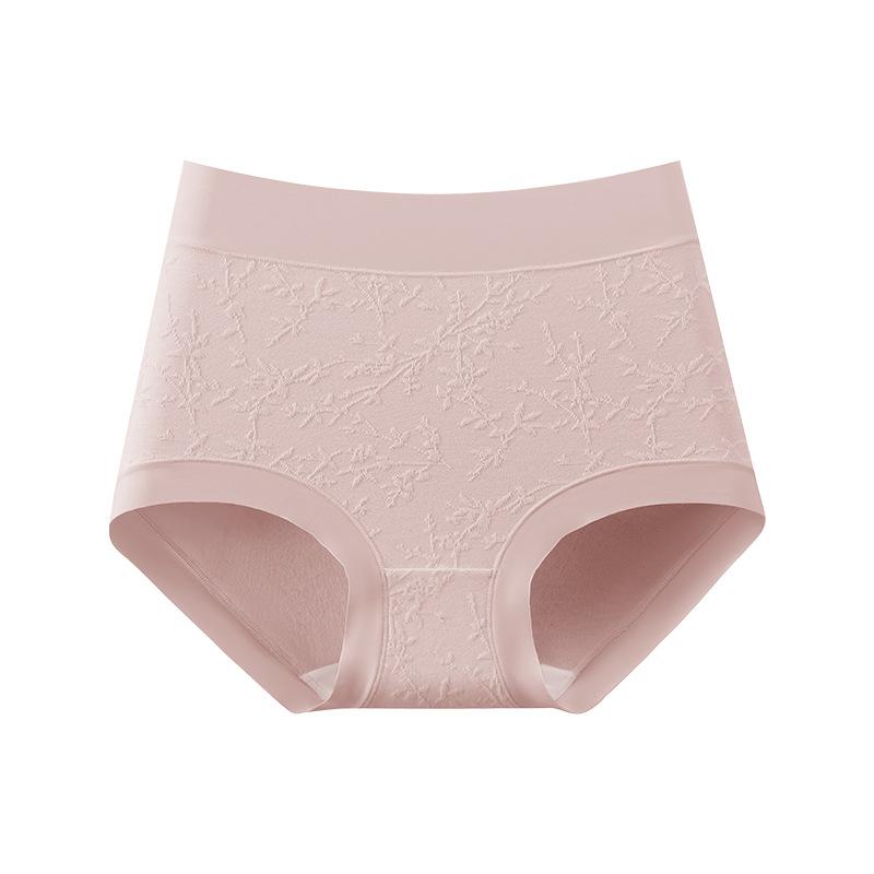 パンツ レディース 女性用 綿 コットン 高腰 ハイウエスト 腹部コントロール 防ダニ 通気性 快適 ショーツ スタンダード 大きいサイズ