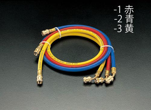 仕様：●メーカー:ロテックス(ROTEX)●型番:RP1121●全長(色):100cm(黄)●ねじサイズ:UNF7/16-20(1/4”フレア)●ホースサイズ:内径:約6mm外径:約14.5mm●使用圧力:5.17MPa●入数:1本商品画像...
