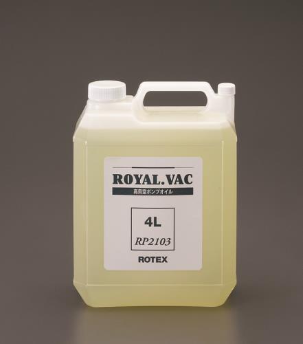 仕様：●メーカー:ロテックス(ROTEX)●型番:RP2103●容量:4.0L●粘度:ISOVG:VG48(46.2mm2/s)●用途:工業用●火気厳禁●第4類、第4石油類、危険等級III●オイルの水分吸着を防ぐ缶入り容器●真空引き作業を5...