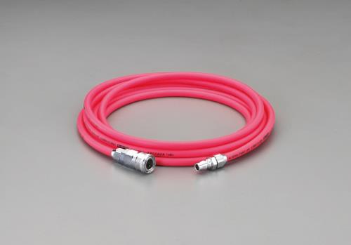 仕様：●使用流体:空気●エアー用●材質:PVC●内径×外径:8.5×12.5mm●全長:30m●重量:2625g●常用圧力:1.5MPa●破裂圧力:6MPa●許容曲げ半径:150mm●使用温度範囲:-20~60°C●カラー:レッド●柔軟・滑...