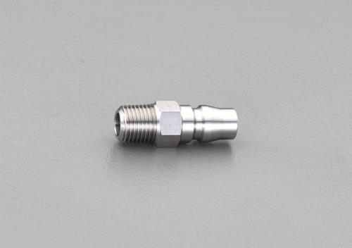 仕様：●型:20型●材質:ステンレス●シール材質:ニトリルゴム●使用温度範囲:-20°C~+80°C●使用圧力:1.47MPa●ねじサイズ:R(PT)1/2”●全長:45mm●適用流体:空気・水●バルブ構造:片路開閉型●重量:60g●流体は...