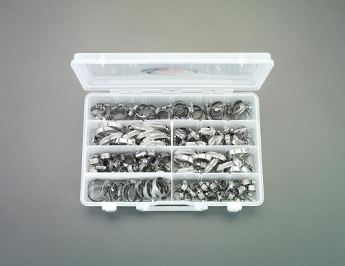 仕様：●〈セット内容〉:(適合ホース径/バンド幅/入数)8~12mm・9mm・2010~16mm・9mm・2012~20mm・9mm・2016~25mm・9mm・2020~32mm・9mm・1025~40mm・9mm・1032~50mm・9...