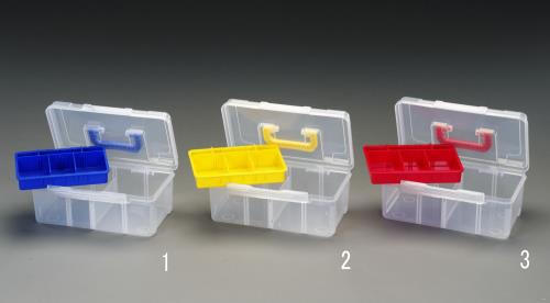 仕様：●メーカー:明邦化学工業(MEIHO)●商品名:ノベルティボックス●材質:本体:ポリプロピレン中皿:耐衝撃性コーポリマーハンドル:耐衝撃性コーポリマー●サイズ:外寸:297×180×126mm内寸:286×153×62mm蓋底:119...