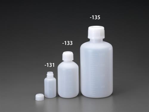 仕様：●容量:600ml●胴径:81mm●高さ:164.5mm●材質:HDPE(高密度ポリエチレン)●重量:50g●ふたはネジ式●中ぶた付商品画像に関する注意事項：●画像に数字等の情報が入っている場合は、　品番末尾が対象商品の画像となります。