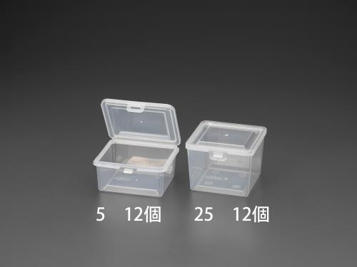 仕様：●材質:ポリプロピレン●サイズ:外寸:120×120×90(H)mm内寸:(上辺)111×111×72(H)mm(下辺)98×98mm●重量:66g(1個当り)●入数:12個●スタッキングしやすい形状になっています。商品画像に関する注...