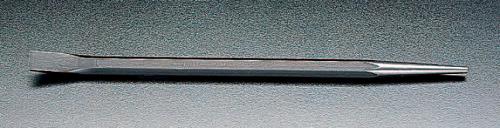 仕様：●ハイカーボンスチール製●全長:410mm●先端幅:23mm●六角軸:16mm●重量:0.55kg●ロックウェル硬さ:43~47商品画像に関する注意事項：●画像に数字等の情報が入っている場合は、　品番末尾が対象商品の画像となります。