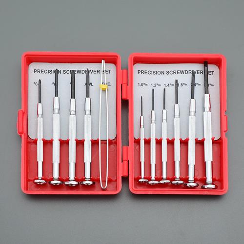 仕様：●材質:ハンドル:鉄(クロームメッキ)ブレード:ニッケルクロームモリブデン合金(SAE8660)●(+)精密ドライバー:#00・#0・#1●(-)精密ドライバー:1.0・1.2・1.4・1.8・2.4・3.0mm●全長:75mm~11...