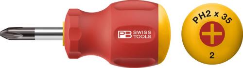 仕様：●メーカー:PBSWISSTOOLS●型番:PB8195.3-40●先端×軸径(mm):#3×7●軸長(mm):40●濡れた手で握っても滑りにくいグリップ●オイル・ガソリンに耐性があり、汚れてもきれいに落とせます。●ハンドル後部にはド...