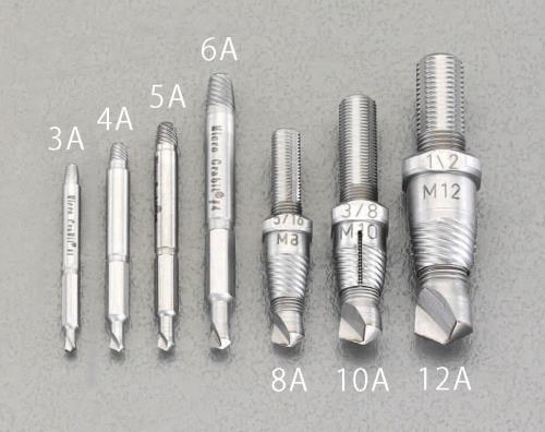 仕様：●用途:折れたボルトの抜き取り作業に●仕様:左回転専用(逆転)●適合ボルトサイズ:M8●シャンク:六角3.7mm●ドリル材質:HSS●電気ドリルの低速左回転(30~100rpm)で使用して下さい。●ドリルとエキストラクターが1つのため...