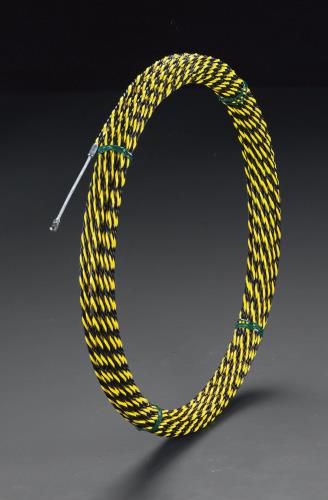 仕様：●メーカー:マーベル(MARVEL)●型番:MW-7030●商品名:Jetラインタイガー●テープサイズ:φ6.2mm×30m●リードヘッド径:先端:φ9mm末端:φ9mm●使用荷重:3.4kN(346kgf)●破断荷重:7.4kN(7...