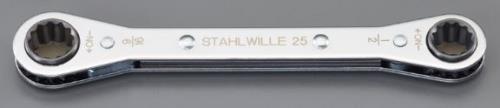仕様：●メーカー:STAHLWILLE(スタビレー)●型番:25AN-5/8X11/16●サイズ(インチ):5/8×11/16●サイズ:全長(L;mm):205メガネ部巾(小・d1/大・d2;mm):33/36メガネ部厚み(a;mm):12...