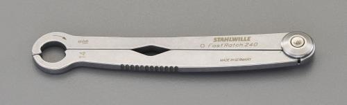 仕様：●メーカー:STAHLWILLE(スタビレー)●型番:240 19X3/4●適合ナット外径:19mm-3/4”●サイズ:全長(L;mm):238.5メガネ部巾(b;mm):38.5メガネ厚み(a;mm):7●重量:380g●材質:ステ...