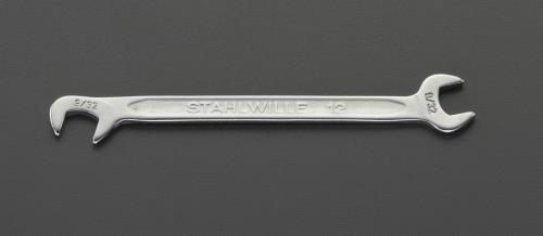 仕様：●メーカー:STAHLWILLE(スタビレー)●型番:12A-7/32●サイズ(インチ):7/32●厚み(mm):2●全長(mm):78●重量(g):6●材質:クロム合金鋼●厚みが2~3mmの大変薄いスパナ。商品画像に関する注意事項：...