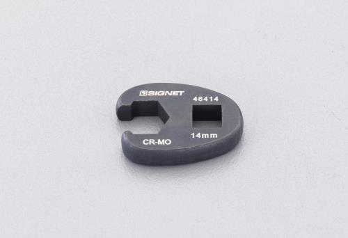 仕様：●メーカー:SIGNET(シグネット)●型番:46412●差込角:3/8”●サイズ:12mm●幅:28mm●全長:39mm●厚み:8.5mm●材質:クロームモリブデン●ソケットやレンチ類の入らない奥まった場所の作業に●ブレーキ周りの整...