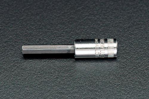 仕様：●メーカー:STAHLWILLE(スタビレー)●型番:44A-3/32●差込角:1/4”●対辺:3/32”●全長(L1;mm):55●軸長(L2;mm):30●ソケット部外径(d;mm):10.7●重量(g):14g●軸長の長い六角ビ...