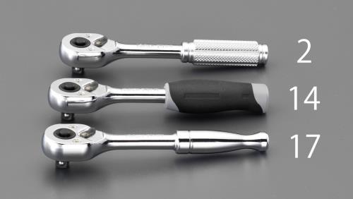 仕様：●メーカー:コーケン(Ko-ken)●型番:2753NB●差込角:1/4”●全長:110mm●送り角:18°●左右切替式●タイプ:ロッキング式商品画像に関する注意事項：●画像に数字等の情報が入っている場合は、　品番末尾が対象商品の画像...