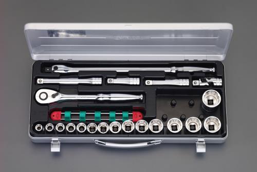仕様：●メーカー:京都機械工具(KTC)●型番:TB415BX●:21点●差込角:1/2”●ソケット(6角):7/16”●ソケット(12角):1/2”・9/16”・19/32”・5/8”・ 11/16”・3/4”・25/32”・13/16”...