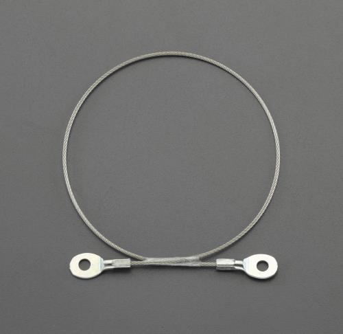 仕様：●線径:1.5mm●使用荷重:50kg●有効長(ビス穴からビス穴):300mm●材質:ワイヤー:ステンレス(SUS304)、端子:スチール(三価ユニクロメッキ)●端子の穴径:φ5.2mm●両端ビス止め端子付商品画像に関する注意事項：●...