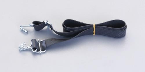 仕様：●材質:タイヤ再生チューブ●フック内径:9mm●フック線径:3mm●ゴム両端:フック●シートのハトメ部にフックを引っ掛けてご使用下さい。●サイズ:20mm(W)×2mm(T)×1m(L)商品画像に関する注意事項：●画像に数字等の情報が...