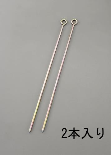 仕様：●材質:鉄(クロメートメッキ)●入数:2本●全長:338mm●内径:20mm●線径:φ9mm商品画像に関する注意事項：●画像に数字等の情報が入っている場合は、　品番末尾が対象商品の画像となります。