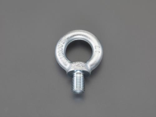 仕様：●材質:鉄(SS400)●仕上げ:ユニクロメッキ●使用荷重:220kg●内径:30mm●線径:10mm●ねじ径:M12×22mm●並目●日本製商品画像に関する注意事項：●画像に数字等の情報が入っている場合は、　品番末尾が対象商品の画像...