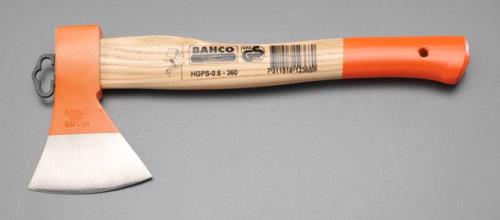 仕様：●メーカー:BAHCO(バーコ)●型番:HGS-06-360●刃長:110mm●全長:360mm●頭重量:590g●全重量:790g●材質:刃:高炭素刃物鋼柄:アッシュ●薄型の刃で木材を綺麗に切断できます。●湾曲したアッシュ無垢材のハ...
