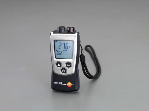 仕様：●メーカー:テストー(testo)●型番:05600811(testo810)●測定範囲:表面:-30~300°C気体:-10~50°C●距離係数:6:1●分解能:0.1°C●精度:表面:±2.0°C(-30~100°C)±2%(その...