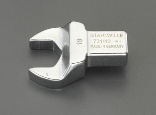 仕様：●メーカー:STAHLWILLE(スタビレー)●型番:731/10-16●対辺:16mm●寸法図サイズ:スパナ部外径(b;mm):38スパナ部厚み(h;mm):8.5ジョイント根元からボルト中心部までの長さ(S;mm):17.5●ヘッ...