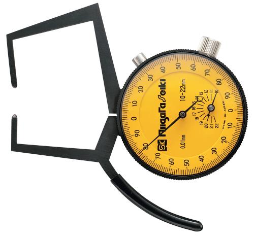 仕様：●メーカー:新潟精機●型番:AO-2●測定範囲:10~22mm●最小目盛:0.01mm●測定深さ:40mm●指示誤差:±0.04mm●繰返し精密度:±0.02mm●測定子先端:φ1.6mm●本体幅:75mm●本体高さ:100mm●奥行...