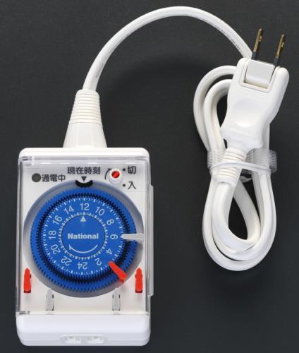 仕様：●メーカー:パナソニック(Panasonic)●型番:WH3311WP●設定:24時間型(15分単位)●仕様:コード付(1m)●電源:AC100V(50/60Hz)●最大消費電力:ヒーター類:1,500W以下、トランスを用いた器具:8...