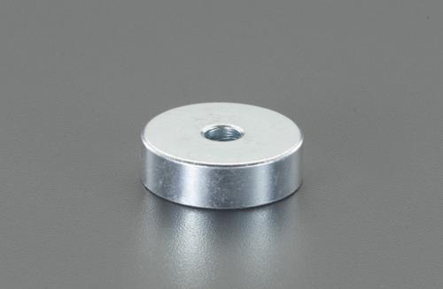 仕様：●直径:48mm●厚み:11.5mm●穴径:8.5mm●ねじサイズ:M8●重量:100g●吸着力:87kgf●材質:ネオジウム磁石、軟鋼(亜鉛メッキ)●使用温度:80°C以下●皿ねじを取り付けて使用可能●キャビネットのドアやタンス、ゲ...