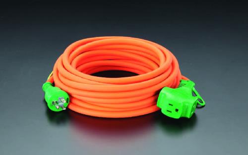 仕様：●メーカー:日動工業●型番:PPT-10E●許容電流:22A●電線仕様:SVCT2.0mm2×3心●コンセント定格:15A・125V 1500Wまで●コンセント数:3個●コード長:10m●コードカラー:オレンジ●入数:1本入り●トリプ...