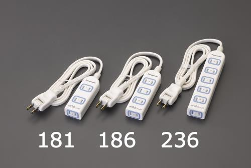 仕様：●メーカー:パナソニック(Panasonic)●型番:WHA2533WKP●コンセント:2P×3口●コード長:3m●定格:15A・125V(1500W)●コード:二重被覆の安全構造●サイズ:35×97×22mm●重量:296g●仕様:...
