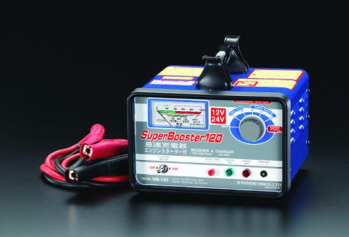 仕様：●メーカー:日動工業●型番:NB-120●開放専用●定格入力電圧:AC100V●出力電圧:DC12V、DC24V●連続充電電流:DC12V:20A、DC24V:10A●最大充電電流:DC12VMAX:30A DC24VMAX:15A●...