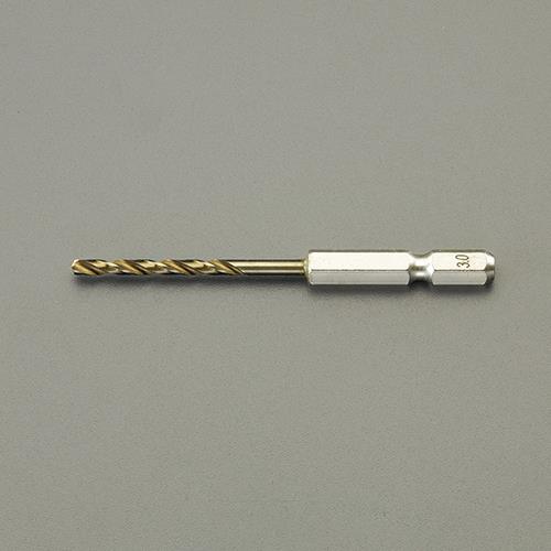 仕様：●六角シャンク:6.35mm●刃先径:1.5mm●溝長:17mm●全長:65mm●有効長:15mm●材質:コバルトハイス鋼●適用機種:・ボール盤・電動ドリル・充電式インパクトドライバー・充電式ドリルドライバー●ステンレス、鉄、銅、アル...