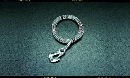仕様：●フックロの開き:17mm●安全使用荷重:約380kg●ケーブルサイズ:4.8mm×15m●材質:スチール(亜鉛メッキ)●ワイヤ-構成:7×19●旧EA840DA用(型番:SA70000DC)商品画像に関する注意事項：●画像に数字等の...