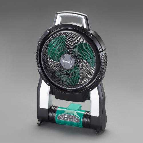 仕様：●メーカー:HiKOKI●型番:UF18DSAL(NN)●電源:14.4Vまたは18V(別売)、AC100V●風速:2段階(強モード190/弱モード160m/min)●サイズ:370(W)×264(D)×620(H)mm●ファン径:2...
