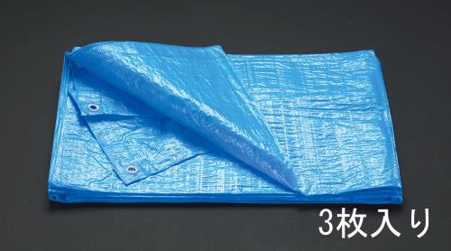 仕様：●材質:ポリエチレン●ハトメ付●厚み:0.15mm●雨よけ、日よけ、防塵に使える万能シート●入数は3枚入りになります。●サイズ(m):7.2×9.0●入数:3枚商品画像に関する注意事項：●画像に数字等の情報が入っている場合は、　品番末...