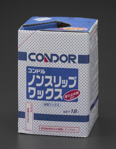 仕様：●メーカー:山崎産業(CONDOR)●型番:C56-18LX-MB●商品名:ノンスリップワックス●用途:化学床や表面加工されているフローリングの表面保護および艶出し●内容量:18L●標準使用量:1200m2/18L●注意事項:木材には...