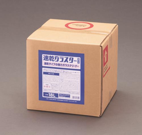 仕様：●メーカー:日本磨料工業(PIKAL)●型番:26350●商品名:速乾グラスター●内容量:18L●専用コック付●ノンシリコンタイプで乾燥が速く、スッキリとした仕上がりとなります。●速乾タイプ強力ガラスクリーナー●自動車窓ガラスの洗浄剤...