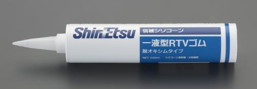 仕様：●メーカー:信越化学工業●型番:KE-450●一液型RTVゴム(脱オキシムタイプ)●空気中の湿気と反応して硬化します。●ガラス周りや美観上、高透明性が求められる箇所に最適です。●内容量:330ml●色:透明●硬化時間:8分(25°C)...